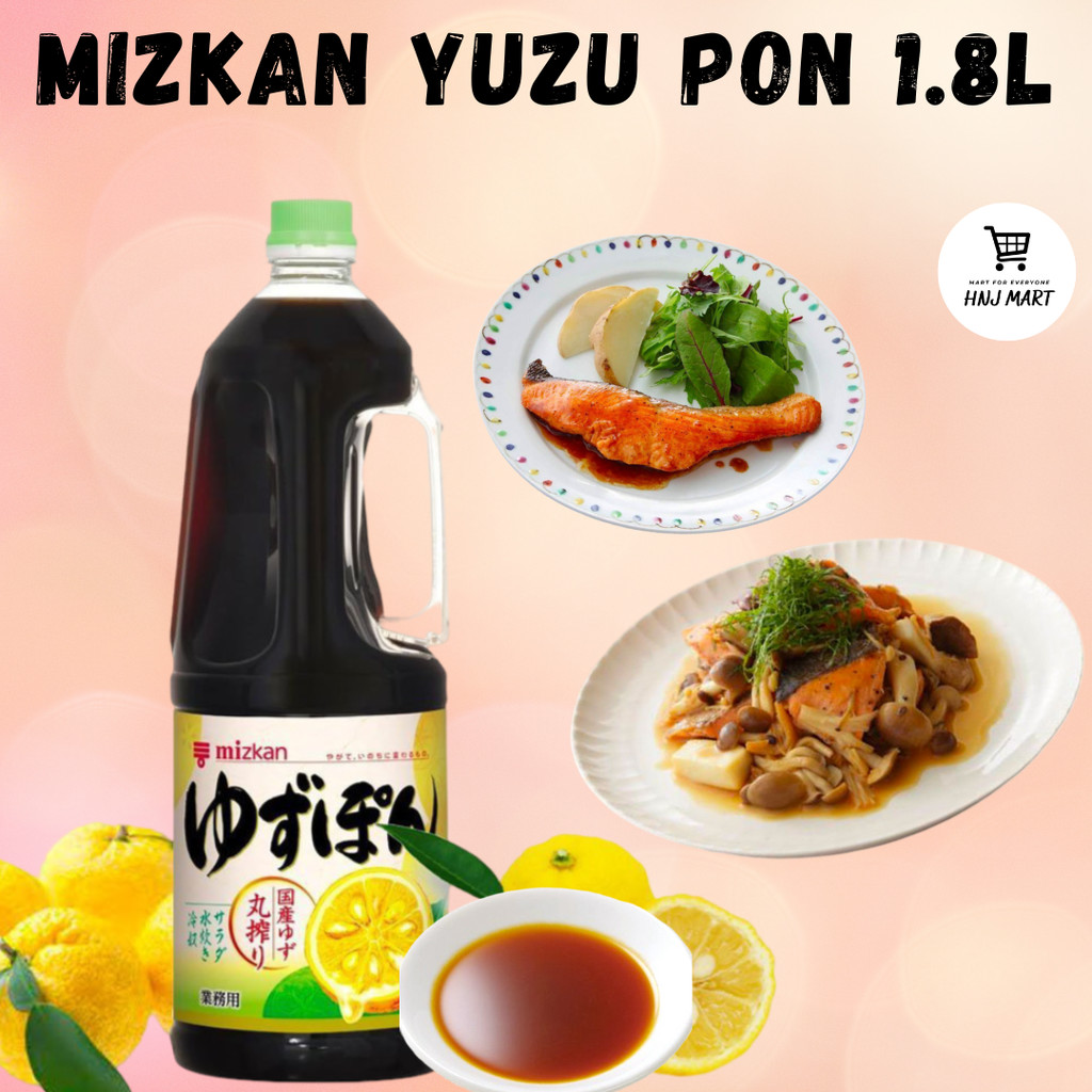 Mizkan Yuzupon 1.8L Japanese Yuzu Seasoned Soy Sauce ミツカン ゆずぽん 日本柚子酱油 | Shopee Malaysia