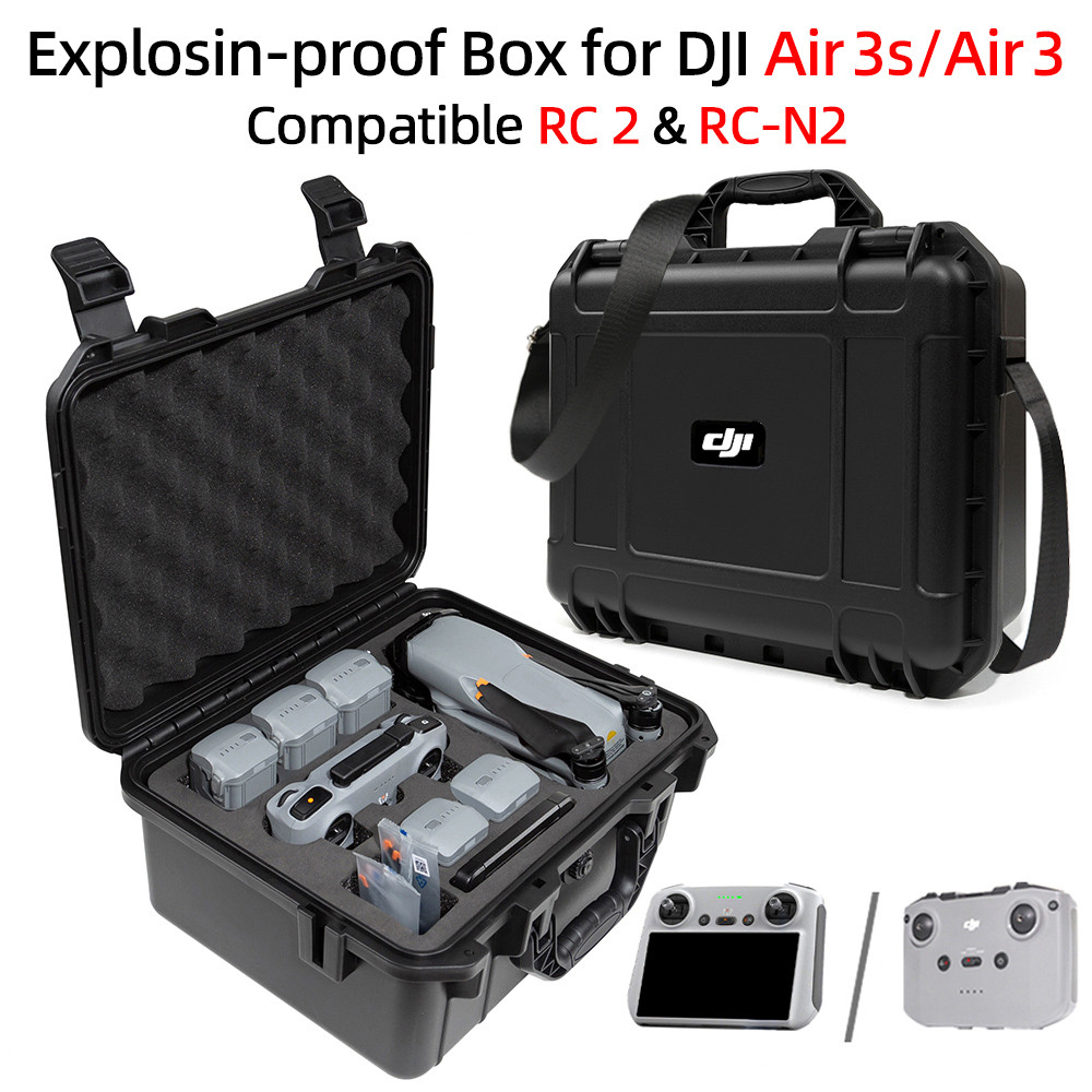 For DJI Air 3S Storage Bag Explosion proof Box Air 3 with Screen ...