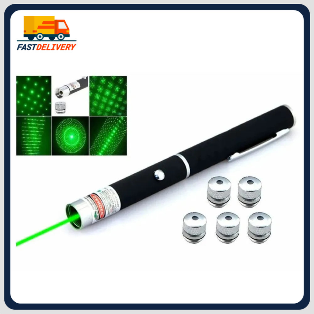 Green Laser Pointer Pen 5mW Laser High Power 532n Tactical Starry ...