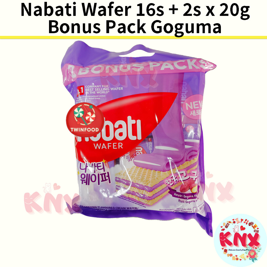 18pcs x20g Nabati Wafer FAMILY PACK Delicious Snack | Shopee Malaysia