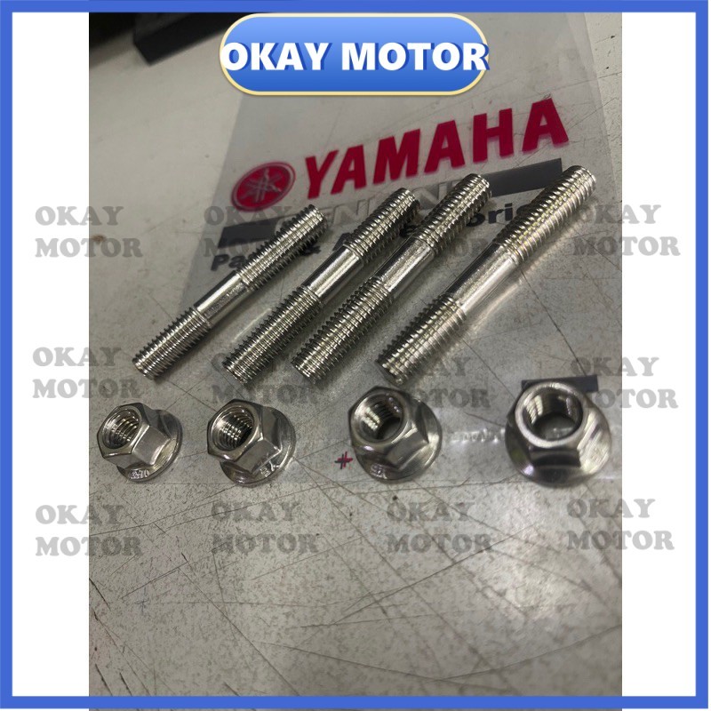 RXZ Y125Z 125Z Y125 Y125ZR 125ZR Y110 TXR RXS BLOCK HEAD TIANG / SCREW ...