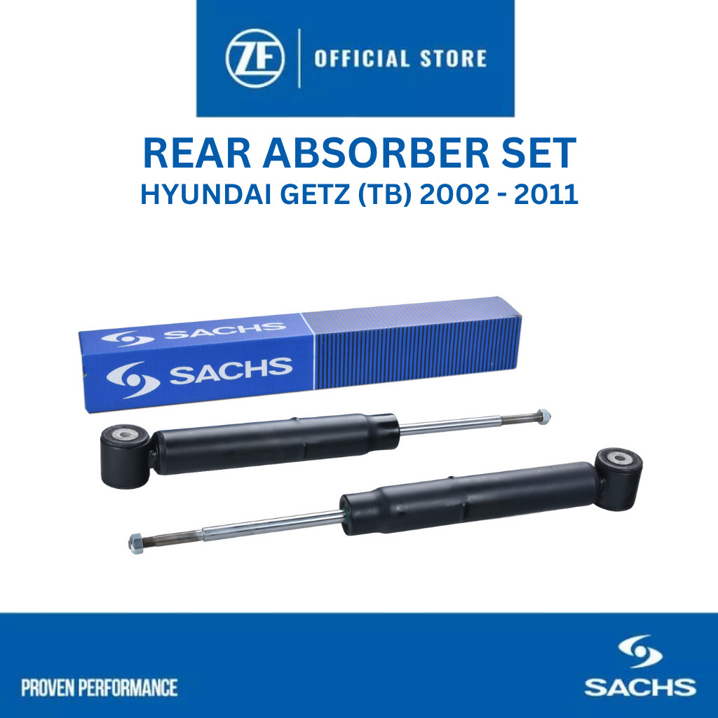 SACHS Shocks Absorber Rear Set HYUNDAI GETZ (TB) - (2002 - 2011) | 317 ...