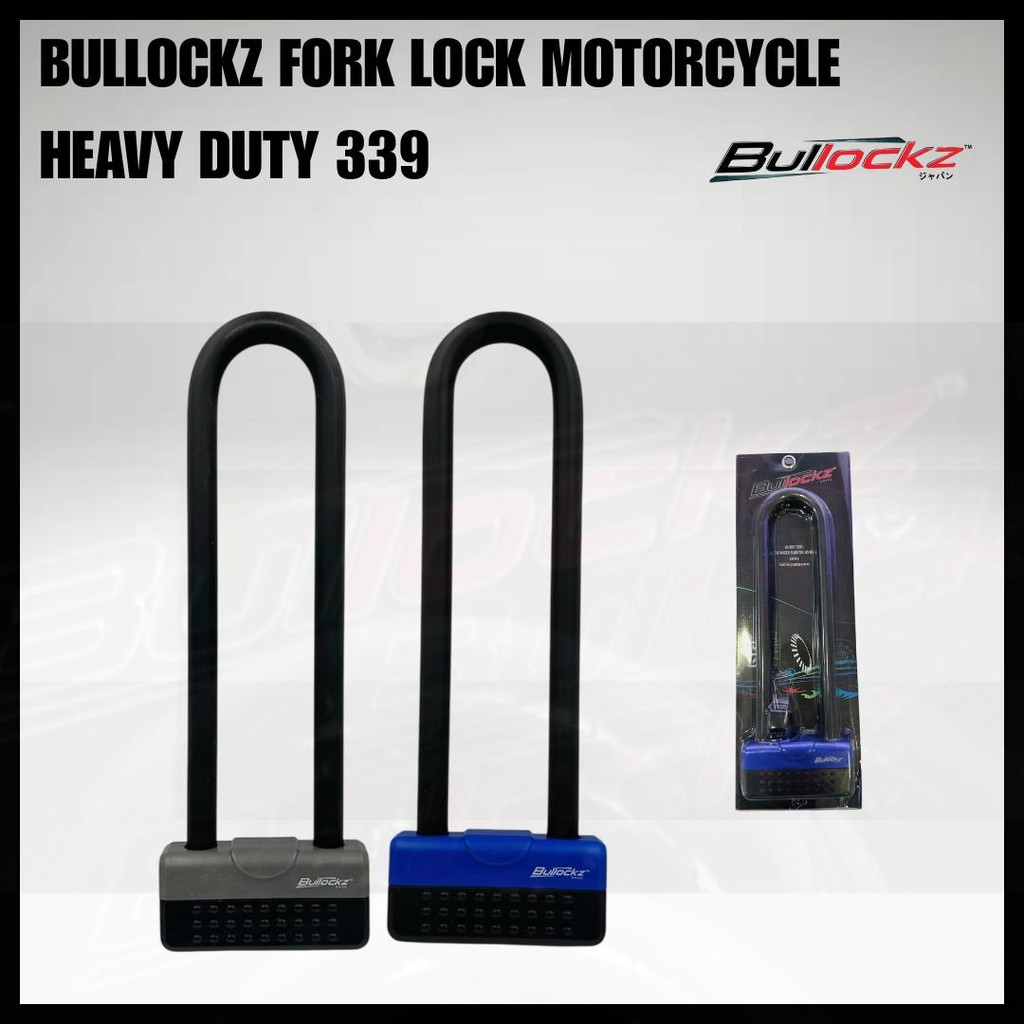 BULLOCKZ FORK LOCK MOTORCYCLE 339 HEAVY DUTY | Shopee Malaysia