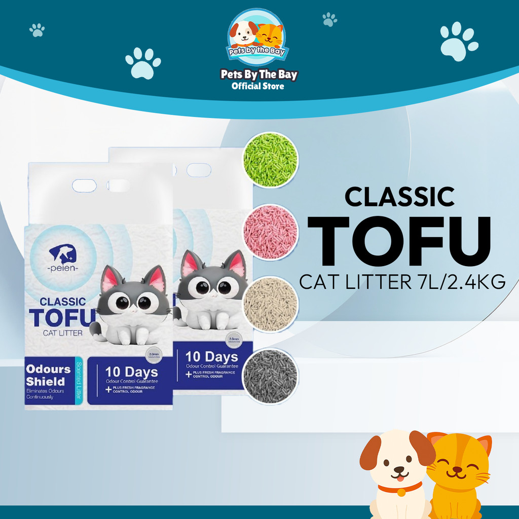 Pasir Kucing Tofu🔥7L/2.4KG🔥【PEIEN】Cat Tofu Premium Super Clumping ...