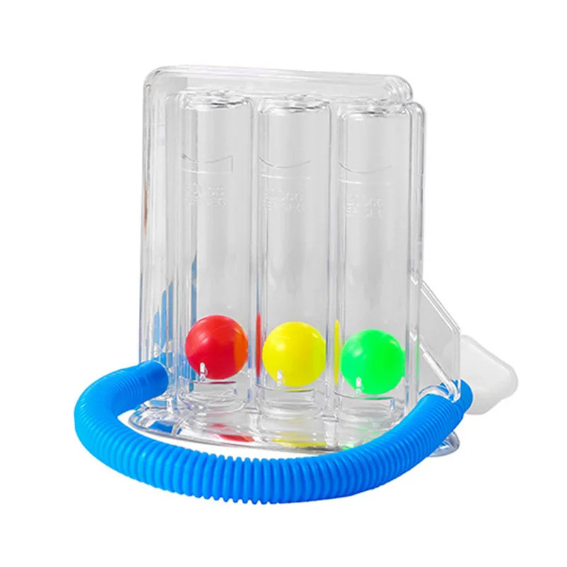 3 Balls Breathing Exerciser Lung Function Improve Trainer Respiratory ...