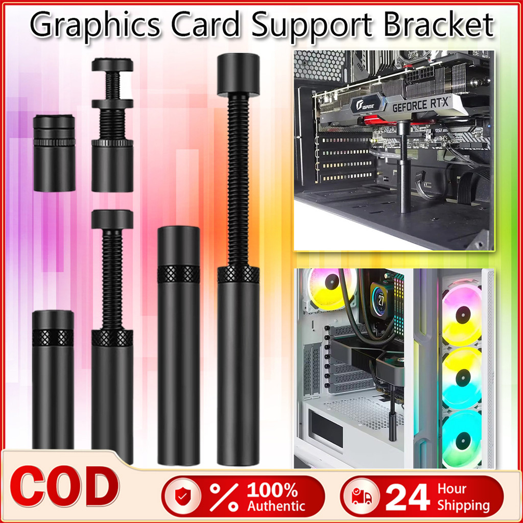 Graphic Card Stand Holder Aluminum Alloy Magnetic Adjustable Telescopic ITX M-atx ATX Case Video ...