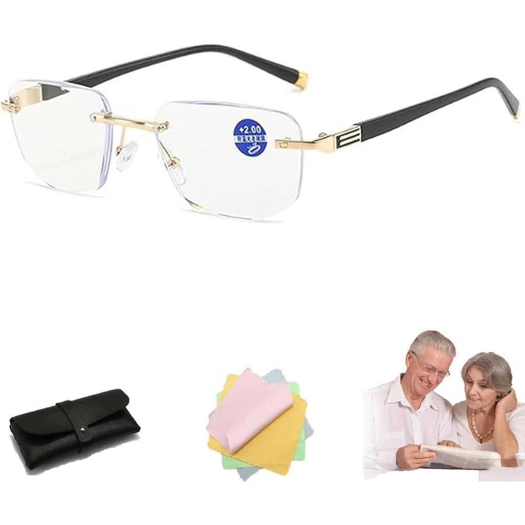 Cermin Mata Penglihatan Mag, Cermin Mata Presbiopia Anti Cahaya Biru ...