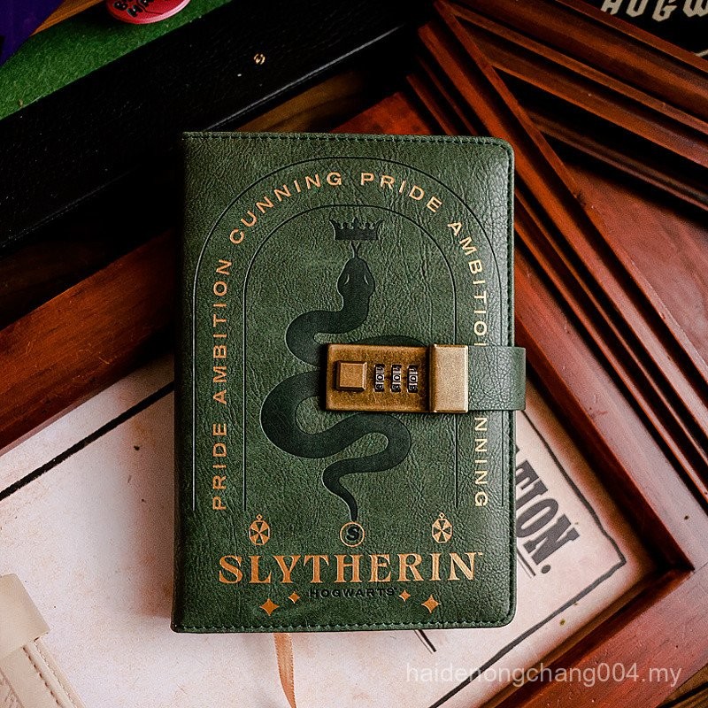 Genuine Harry Potter Diary Combination Lock Notepad Hogwarts Castle ...