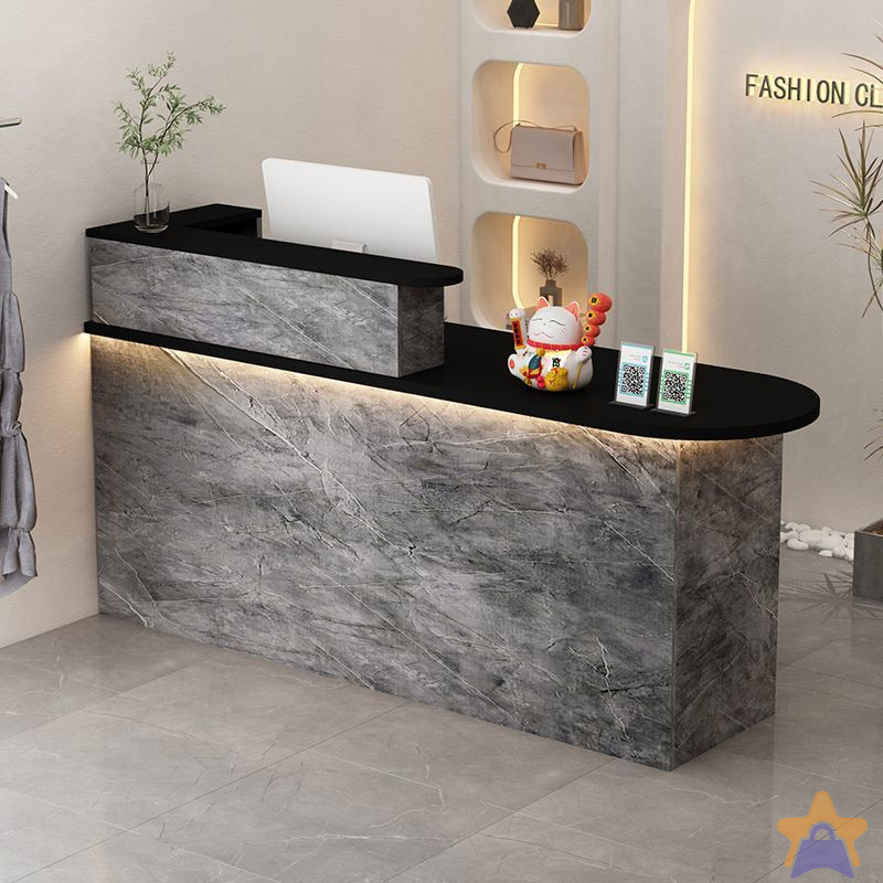 Meja juruwang 120CM/140CM cashier desk beauty salon clothing store ...