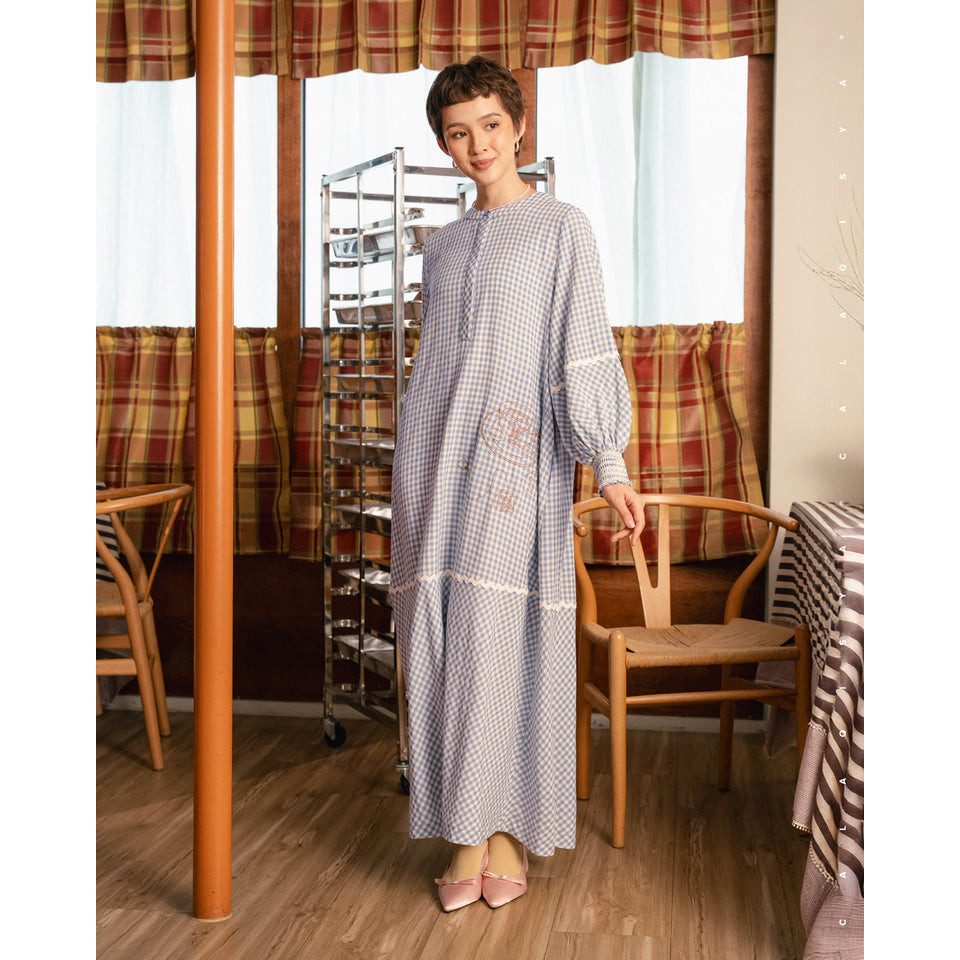 BFSCT CHECKERED DRESS IN LOLITE | Shopee Malaysia