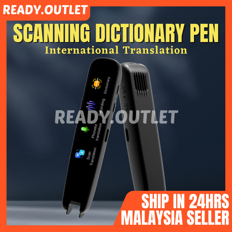 112 Language Scanning Dictionary Pen Malay Mandarin English EKamus Scan ...