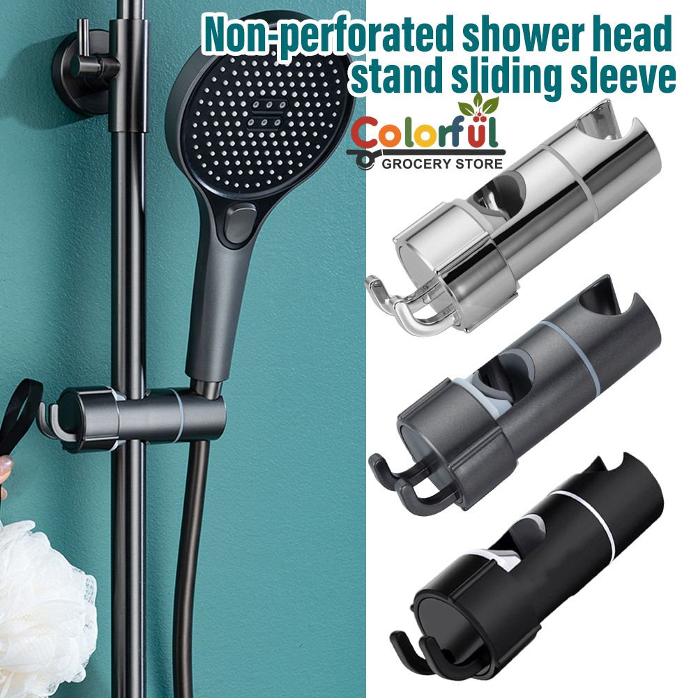 Shower Stand Rail Sliding Bathroom Shower Room Adjustable Shower Head ...