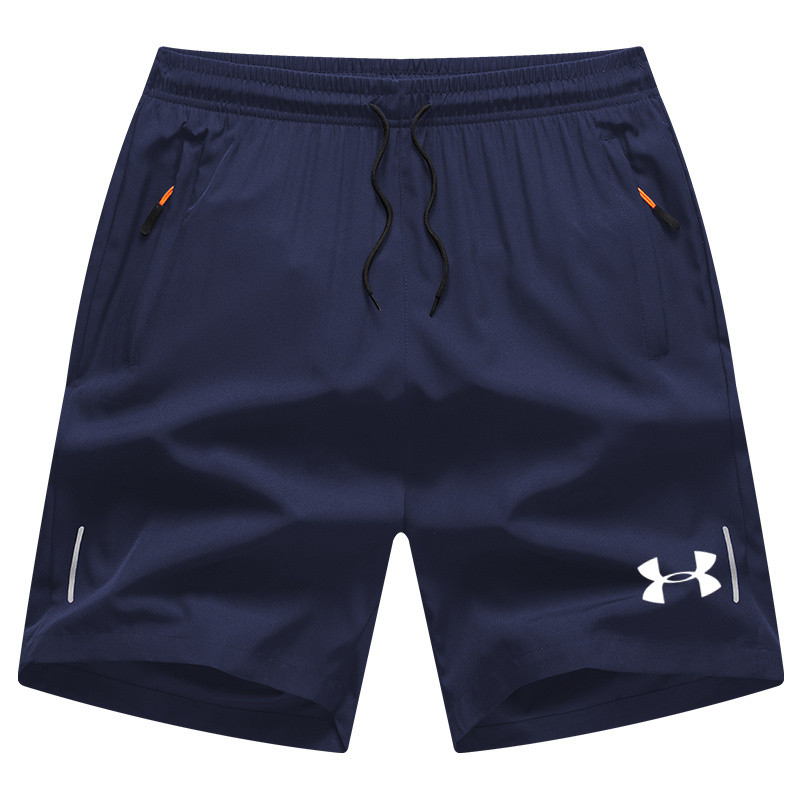 M-8XL Casual ice silk shorts for men sports gym jogging running ...