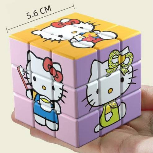 Princess Elsa Hello Kitty Third-Order Rubik's Cube Decompression ...