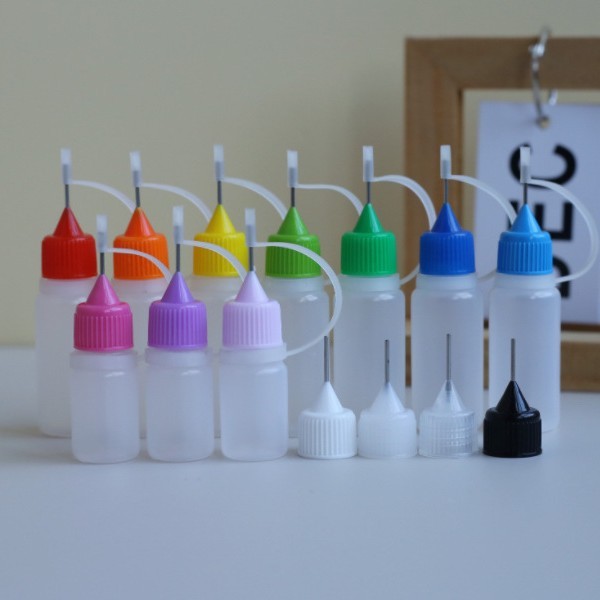 Dalam stok # Botol Picagari Botol Lubang Pin Telus PE 5ml 10ml 30ml ...