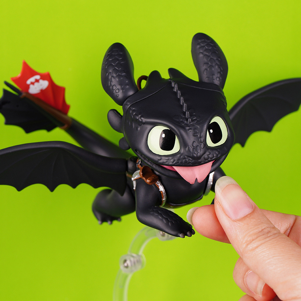 Domestic GSC Nendoroid 2238 #How to Train Your Dragon Master Toothless Joint Movable Toothless ...
