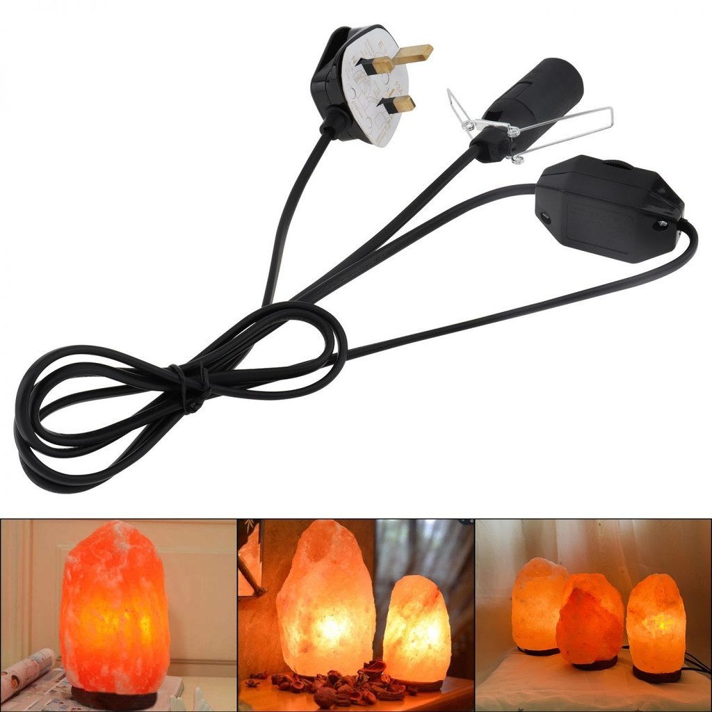 1.8M/5.9FT Salt Lamp Cord E14 Himalayan Salt Lamp Replacement Cord for ...