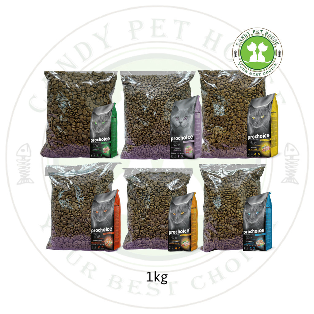 ProChoice Super Premium Hypoallergenic Dry Cat Food-1kg(REPACK ...