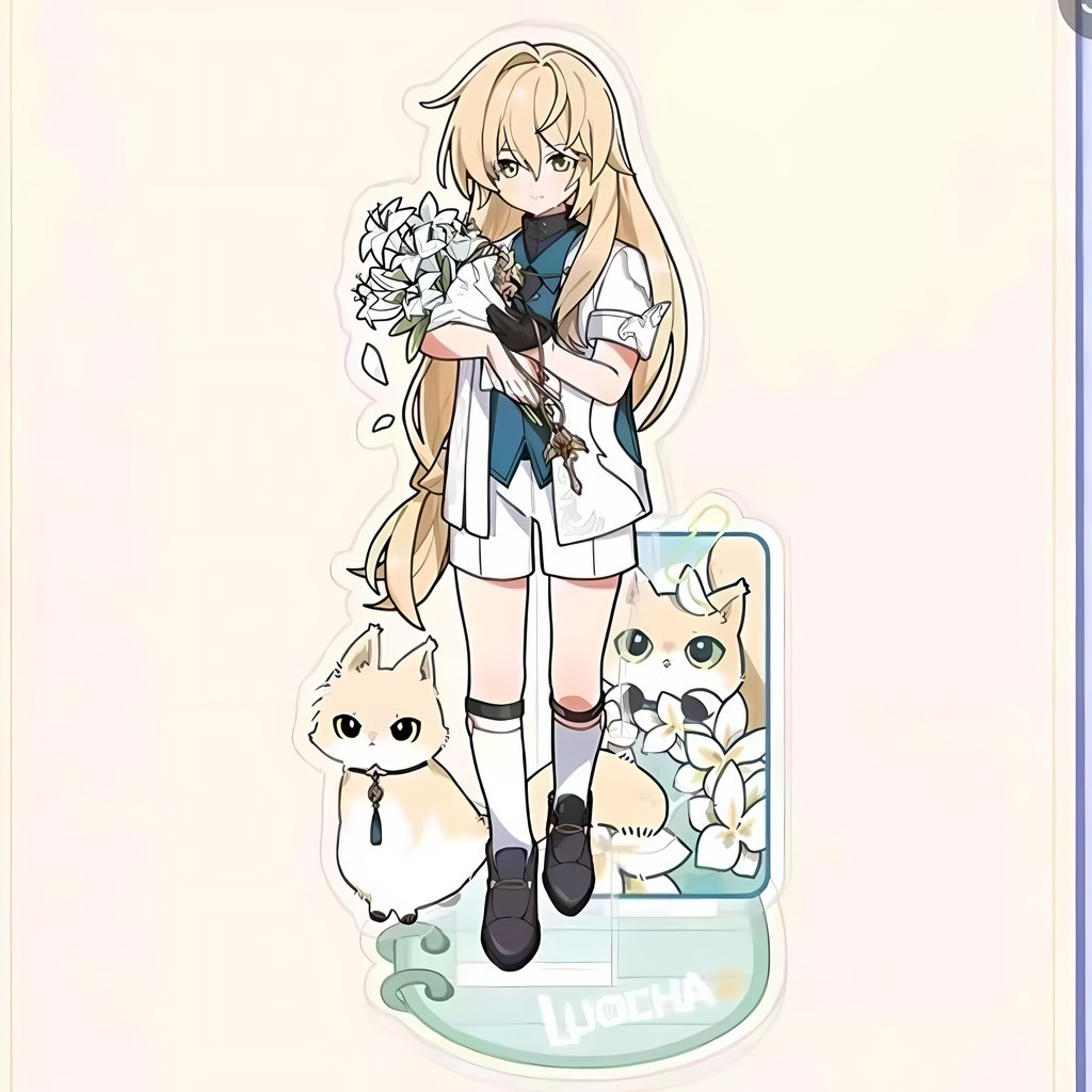 Honkai Star Rail Acrylic standee 10cm Seele Kafka Jing Yuan Silver Wolf ...