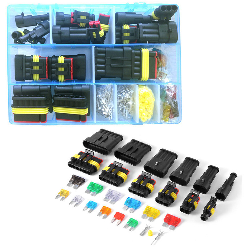 1/2/3/4/5/6 Pin Way Car Waterproof Electrical Connector Terminal with ...