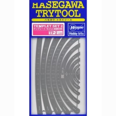 Hasegawa Arc Surface Engraving Line and Rivet Positioning Template TP-2 ...