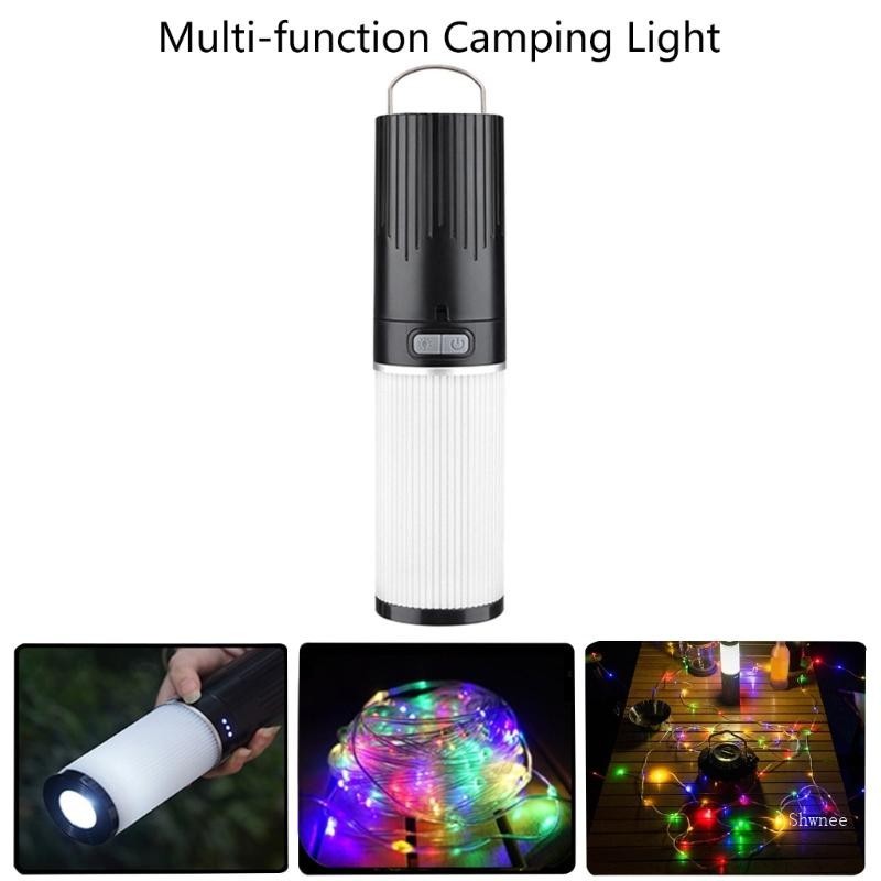 Shwnee Color String Light Camping Lanterns Flashlight Camping String ...