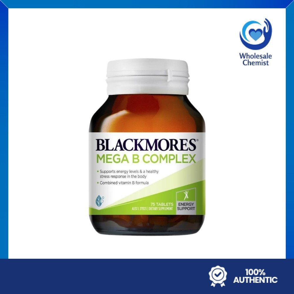 Blackmores Mega B Complex (75 Tablets) | Shopee Malaysia