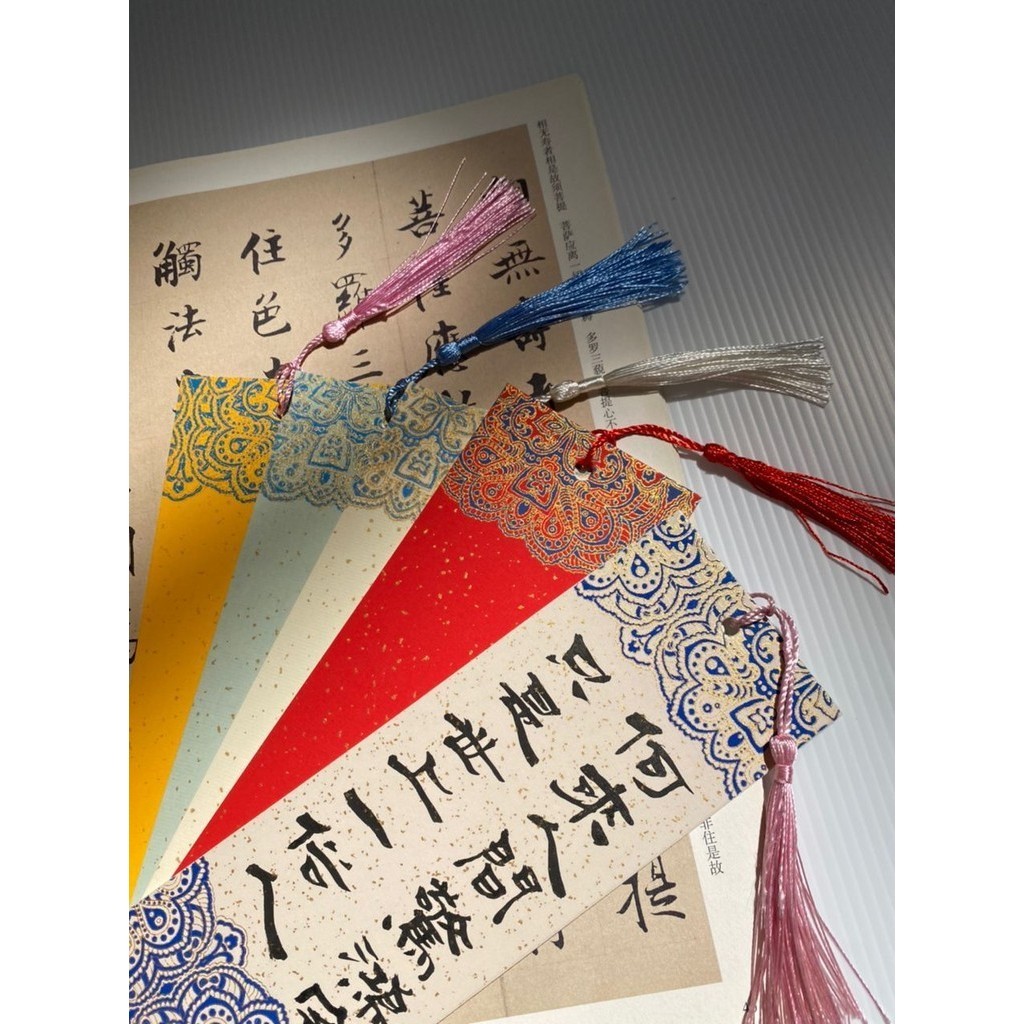Chinese Calligraphy paper bookmark / 古風宣紙書簽 | Shopee Malaysia