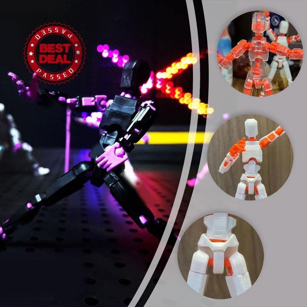 Multi Joint Full Body Movable 3d Printing Doll Assembly Model Toy Toy ...