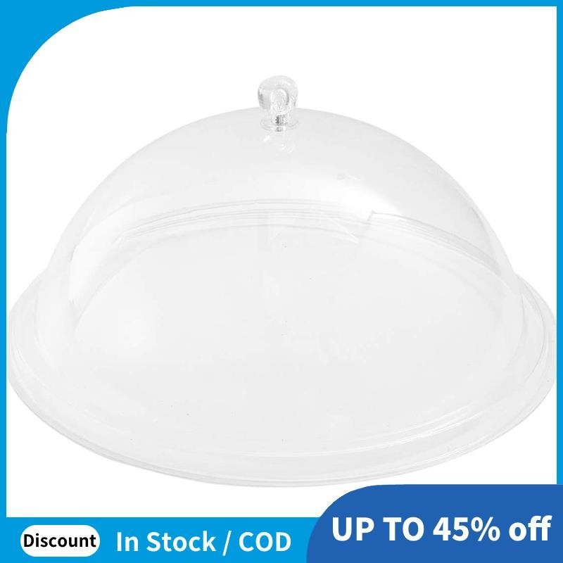 Round Food Meal Cover, Drop-Resistant Transparent Food Cover, Bread and ...