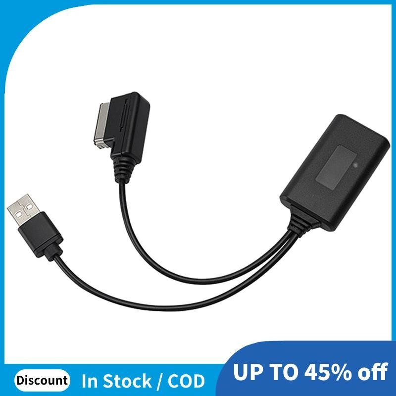 Car 2-In-1 Bluetooth Cable with USB Car Music Bluetooth AUX Audio Cable ...