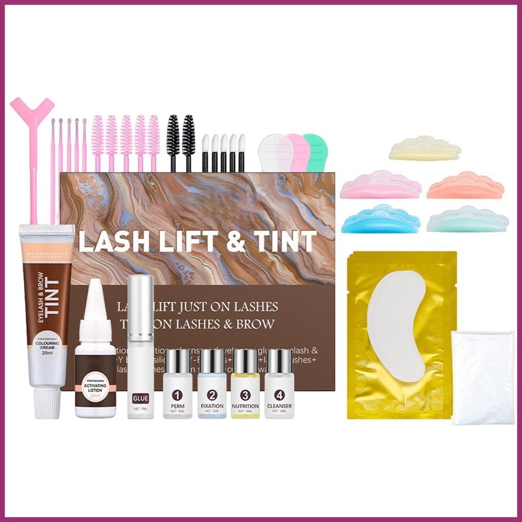Lash Lift Kit Professional 2 in 1 Eyelash Curling Lash Extension Set ...