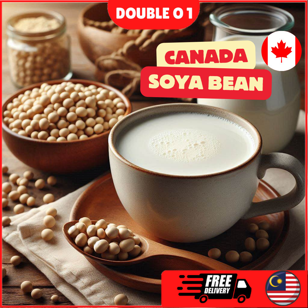 DOUBLE O 1 Non-gmo Canada Soya Bean Kacang Soya Kanada Soybean 加拿大黄豆 (250g/1kg) | Shopee Malaysia