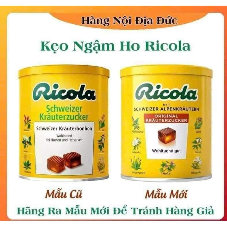 Genuine German Ricola cough lozenges 250g | Shopee Malaysia