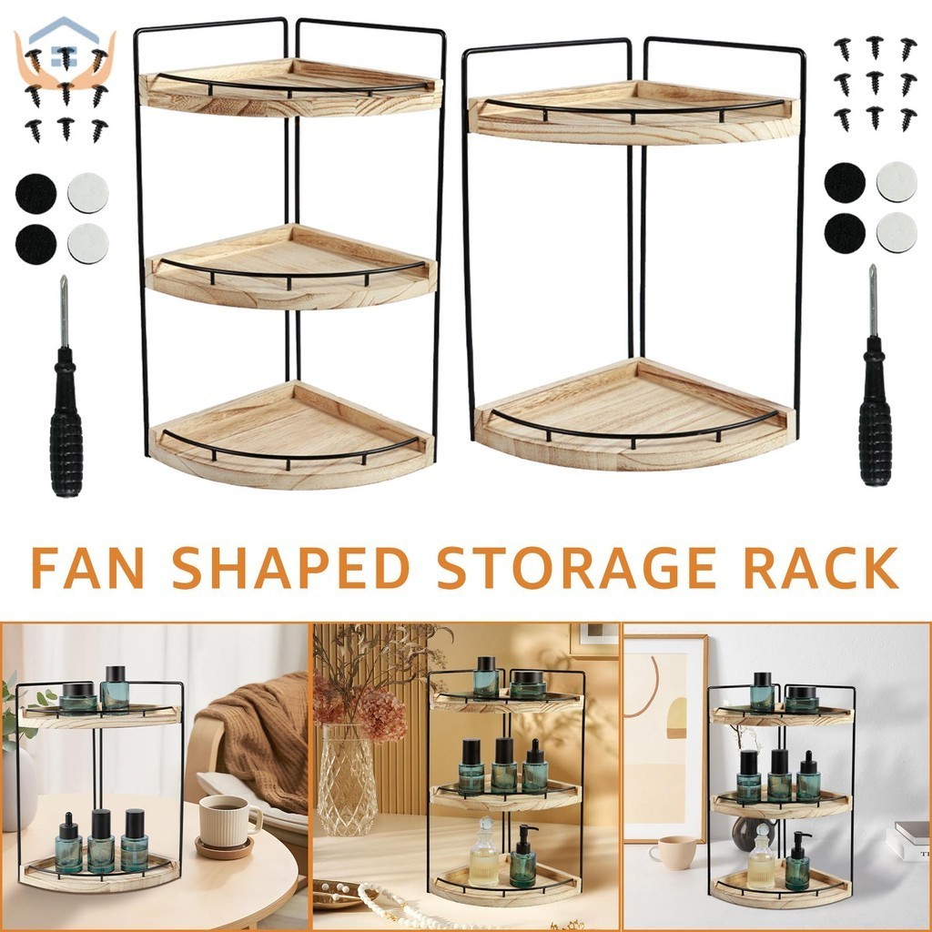 Corner Shower Caddy Triangle Corner Shower Shelf Wood Corner Shower ...