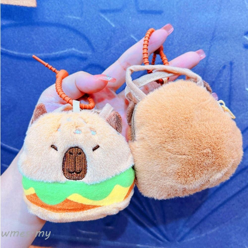 WMES1 Capybara Plush Coin Purse, Capybara Hamburg Capybara Plush ...