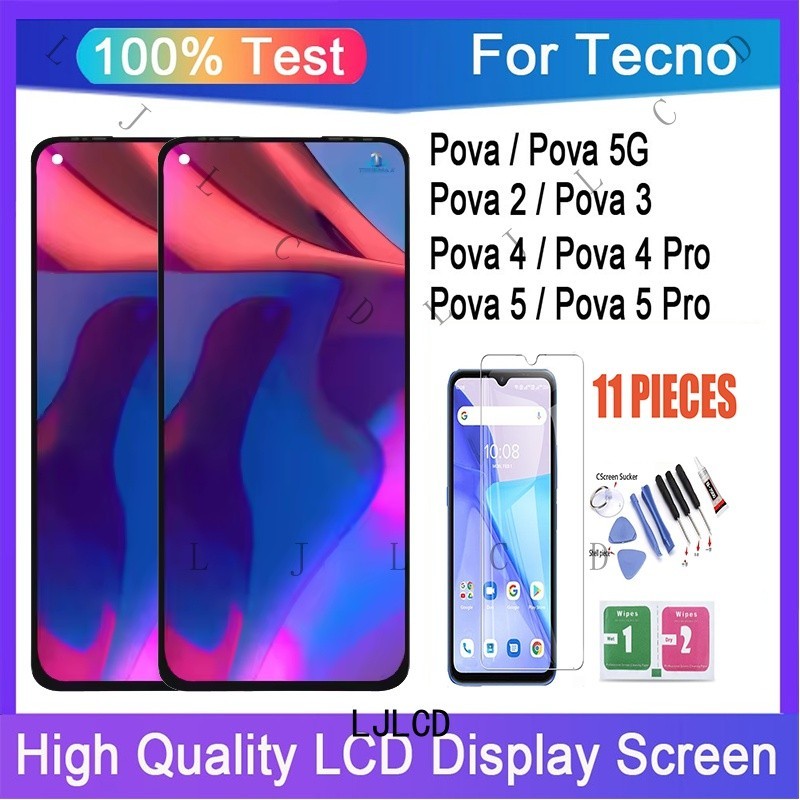 Original Tecno Pova LD7 Pova 5G Pova 2 Pova 3 Pova 4 Pova 4 Pro Pova 5 ...