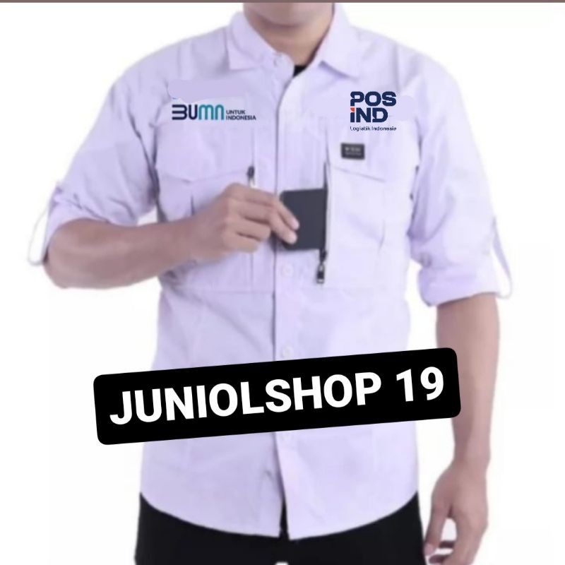 KEMEJA W-tex TACTICAL Shirt BUMN POS Eng Logistics INDONESIA/Uniform POS Eng Logistics INDONESIA ...