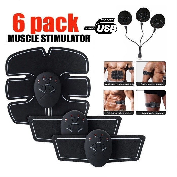 EMS Electrical Muscle Stimulation Device for Firming, Fitness, Weight ...
