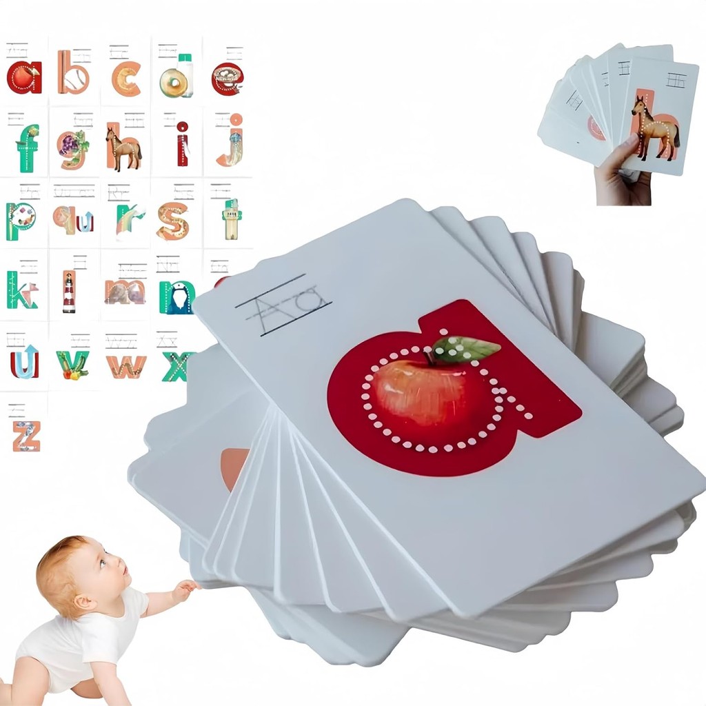 Embedded Pictograph Mnemonic Flashcards,Learn Letter Sounds up to 2X ...