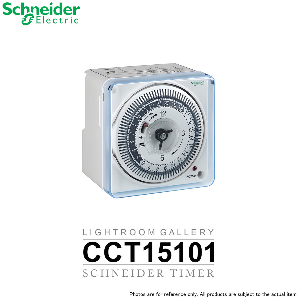 SCHNEIDER CCT15101 ANALOGUE TIMER 24H 230V | Shopee Malaysia