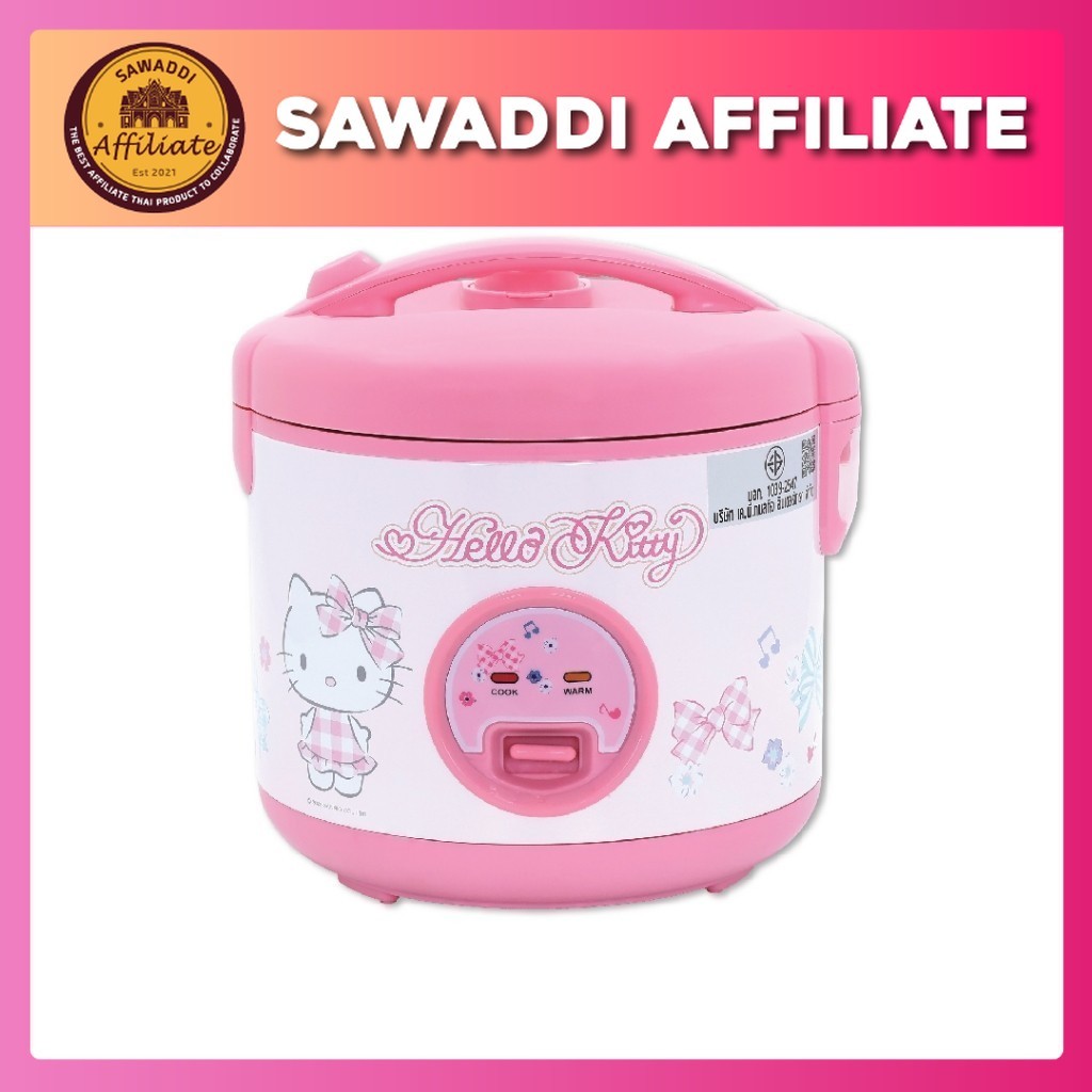 (NEW PRODUCT) Hello Kitty electric rice cooker 1 liter Kitty RC-112 ...