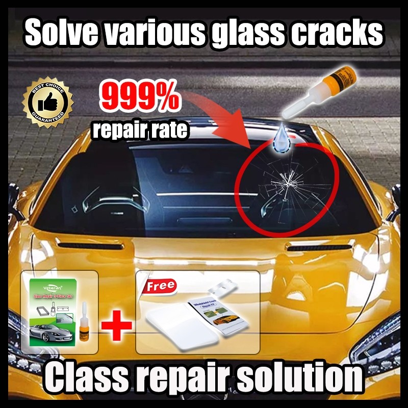 Glass Crack Repair Car Glass Nano Repair Fluid Car Glass Crack Repair ...
