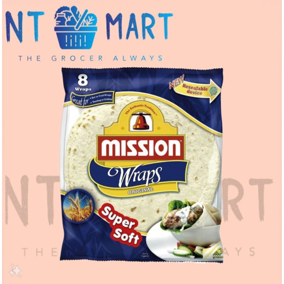 Mission Wraps 360g x 8 Wraps-Assorted Flavour | Shopee Malaysia