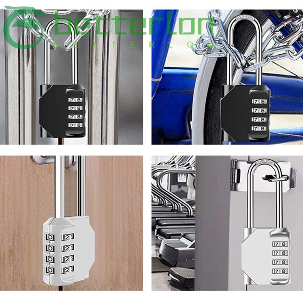 BETTER-LONTIME 4 Digit Number Combination Lock Hardware Accessories ...