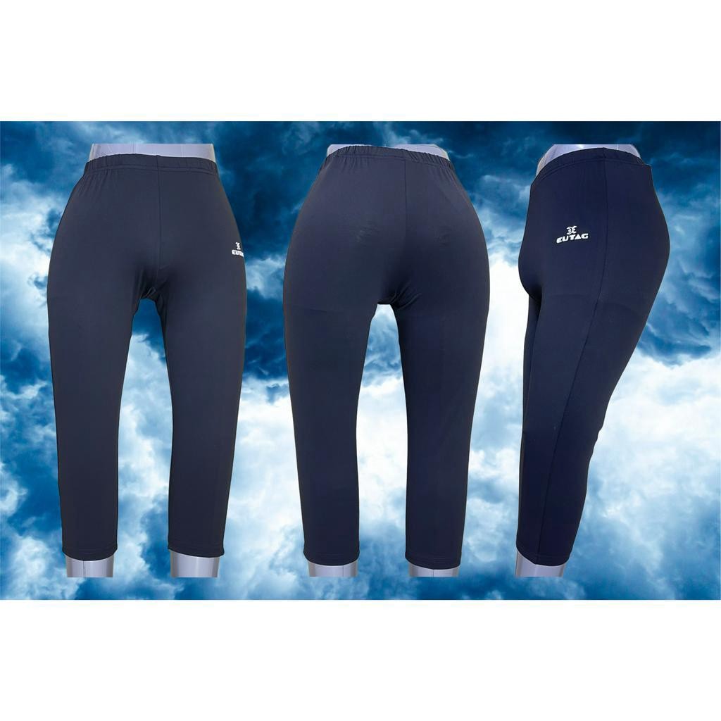 EUTAG EUT916 Inner/Outer Wear Compression Lycra Sport 3/4 Seluar Sukan ...