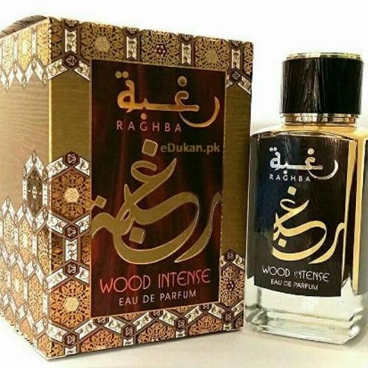 Raghba wood intense perfume 100 ml Original from Lattafa | Shopee Malaysia
