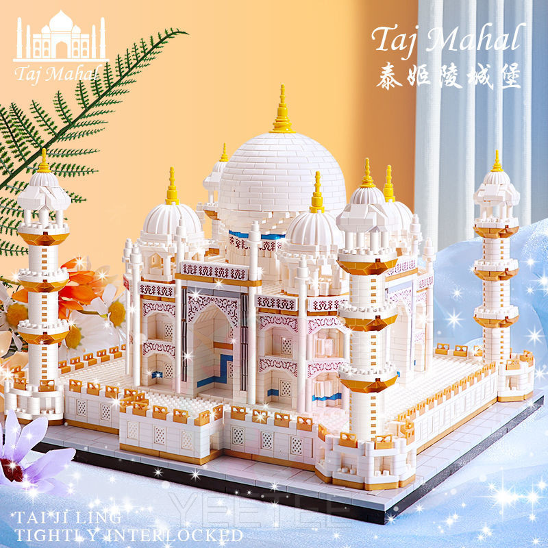 Taj Mahal Block&Eiffel towe Minicraft Brick Block city/Main Toy Block ...