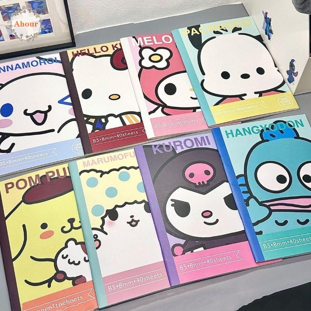 AHOUR B5 Writing Notepad, Cartoon Cinnamonroll Kawaii B5 Notebooks ...
