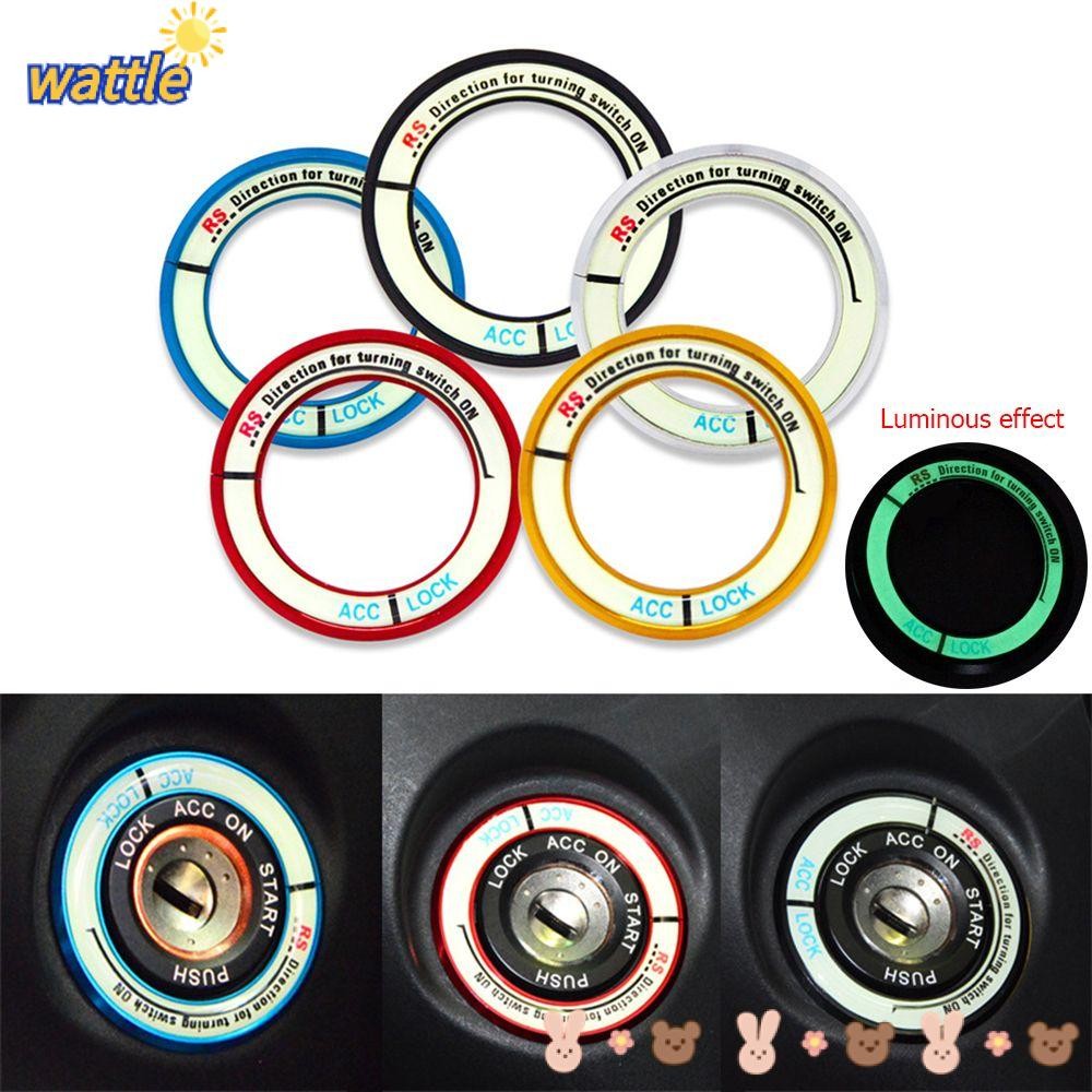 WA-SPORT Luminous Practical Alloy Circle Stickers for TOYOTA COROLLA ...